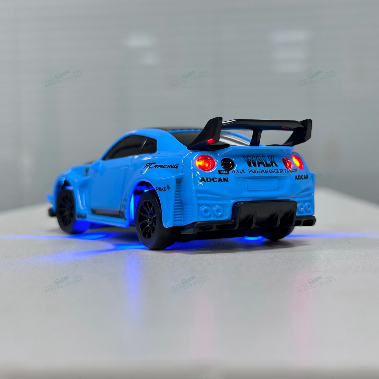 HStar D43-02 GTR RC Drift Car – 1/43 Scale 4WD Mini Racer | Alloy ...