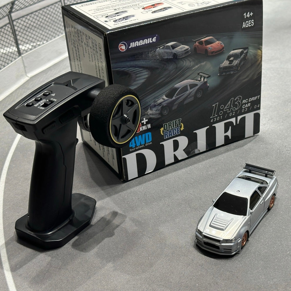 Jiabaile 1/43 Scale RC Drift Car | 4WD Mini Mosquito Drift Car ...