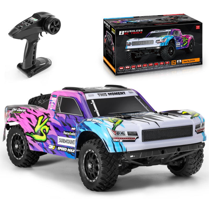 HBX 3101A Brushless 1:16 RC Truck – 4WD High-Speed RTR with Metal Gears ...