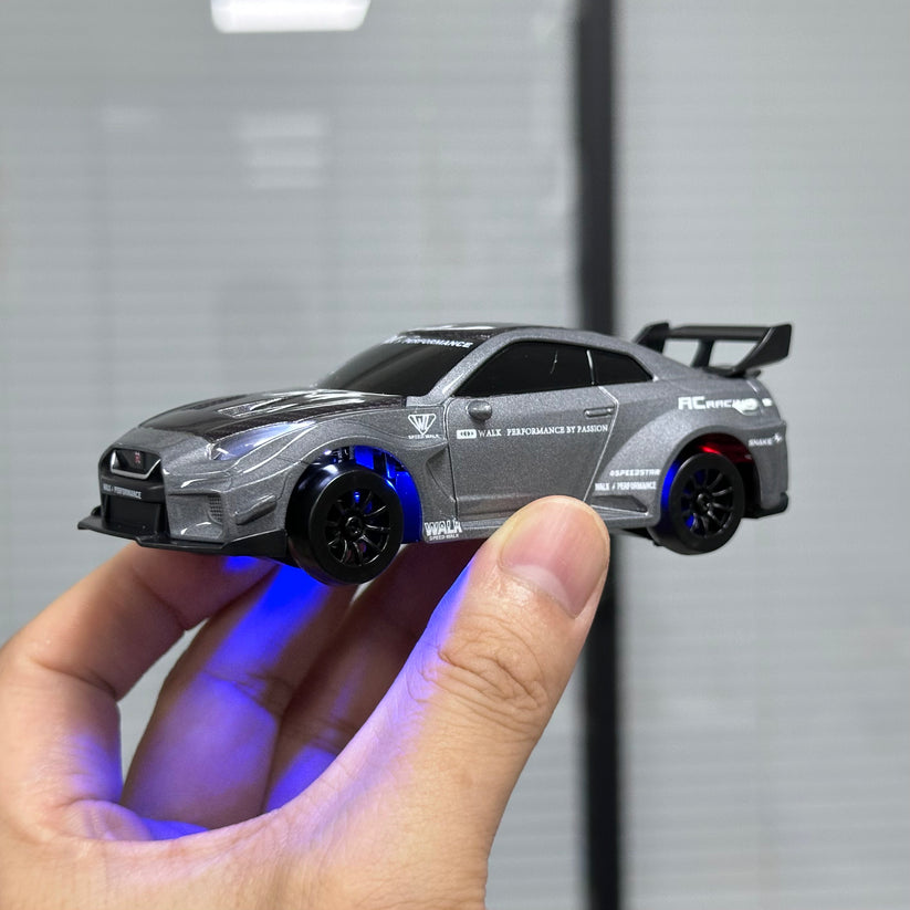 HStar D43-02 GTR RC Drift Car – 1/43 Scale 4WD Mini Racer | Alloy ...