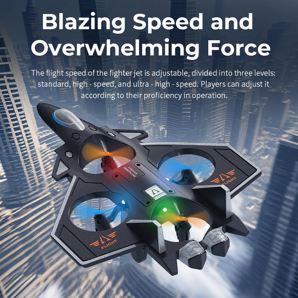 JJRC H130 Vertical Elevator RC Plane – EPP Foam 4CH VTOL for Beginners ...